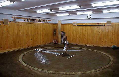 Watching Keiko: Morning Sumo Practice - Arashio Beya: a Sumo stable